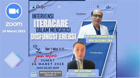 Intervensi Iteracare Dalam Mengatasi Disfungsi Ereksi Youtube