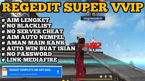 Aim Super Lock Kepalaconfig Pelicin Layar Regedit Config Auto