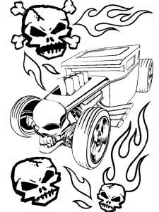 Dibujos de Hot Wheels para colorear 32 Divertirse con los niños