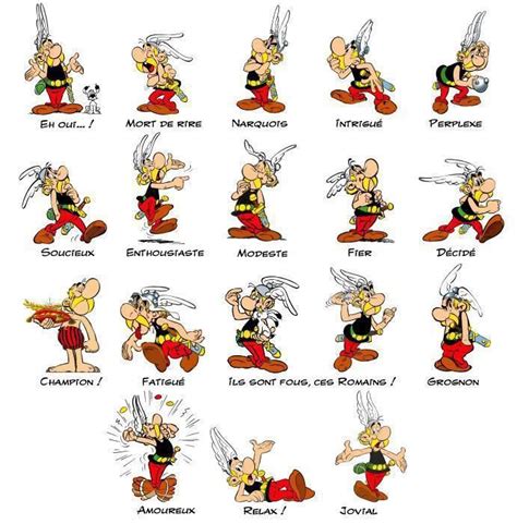 Mes coups de coeur Description et émotions Fle Bd asterix France