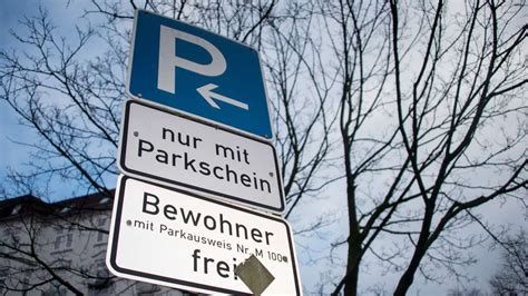 Kein Bewohner Park Ausweis für Garagen Besitzer Stadt Werl verbannt