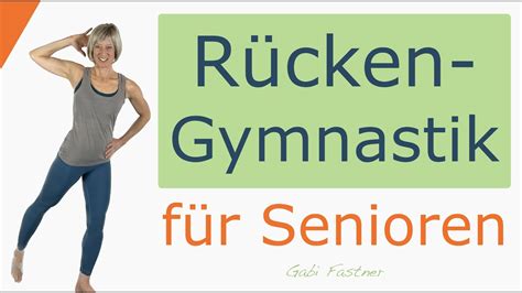 20 min Rücken Gymnastik für Senioren ohne Geräte im Stehen YouTube