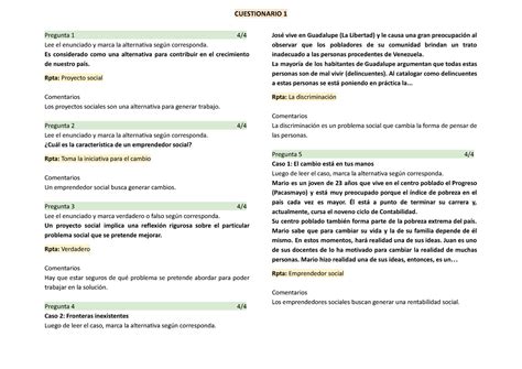1 2 Cuestionario 1 2 CUESTIONARIO 1 Pregunta 1 4 Lee El Enunciado