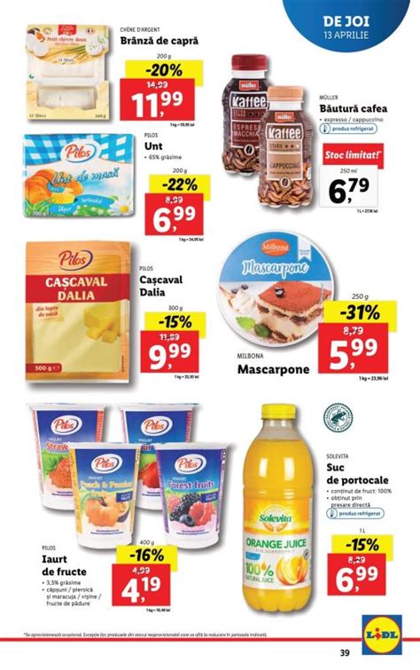 Catalog Oferte Lidl De Joi 13 Aprilie 2023 Extra Oferte Lidl Catalog