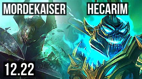 Morde Vs Heca Jng Winrate Kr Diamond Youtube