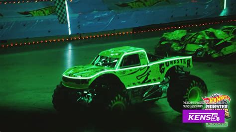 Hot Wheels Monster Trucks Glow Party Show Great Day SA Kens5