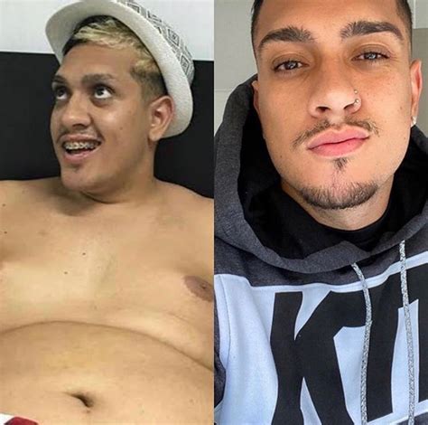 MC Bin Laden Exibe Antes E Depois De Perder 50 Kg Outro Patamar