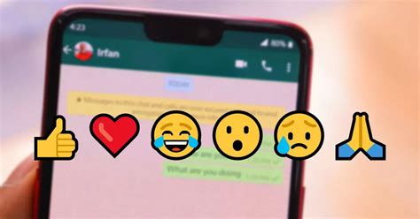 WhatsApp Ya Puedes Reaccionar Con Emojis A Los Mensajes De Tus Chats