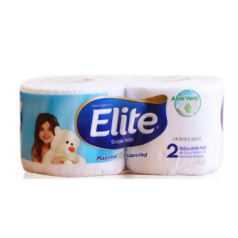 PAPEL HIGIENICO ELITE DOBLE HOJA X2 UND Finvian