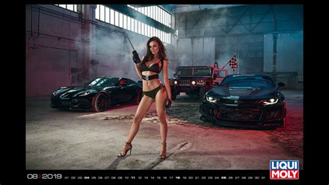 Liqui Moly Kalender 2019 Girls Und Motorsport AUTO MOTOR UND SPORT
