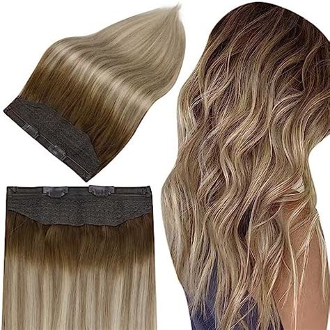 Amazon Full Shine Extensiones De Cabello Humano Con Hilo