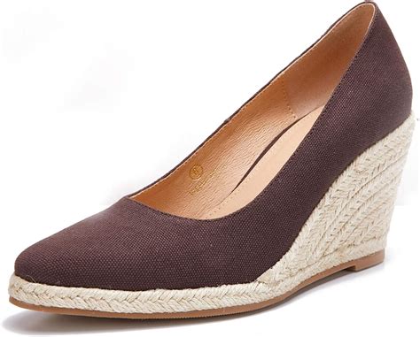 Amazon Ruanyu Womens Platform Espadrilles Wedge Sandals Slip On