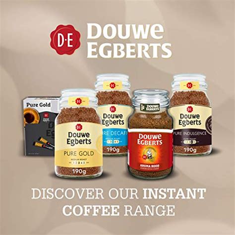Douwe Egberts Pure Indulgence Instant Coffee In Jar Dark Roast 6 7