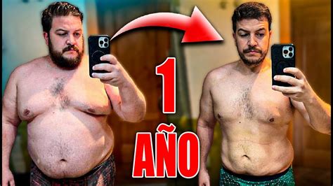 MI CAMBIO FÍSICO EN 1 AÑO CÓMO PERDÍ 45 KILOS YouTube