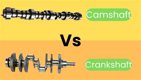 Camshaft Vs Crankshaft Difference Explained With Pdf