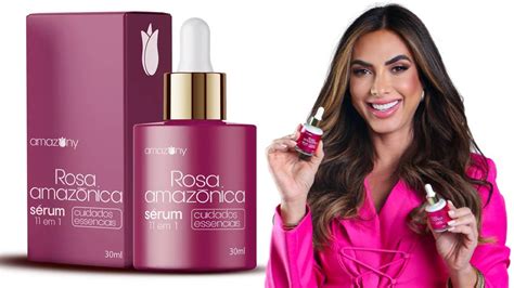 Sérum Rosa Amazônica Rosa Mosqueta Ácido Hialurônico Verisol