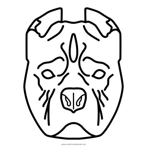 Pitbull Disegni Da Colorare Ultra Coloring Pages