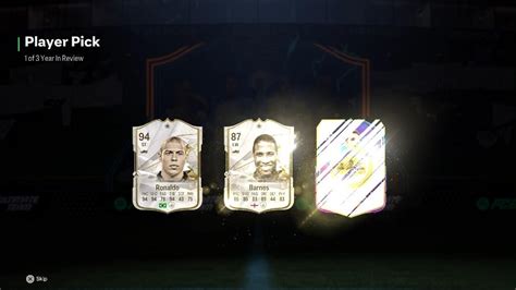 Yessss Got Ronaldo Nazario Base Icon From Year In Review Player