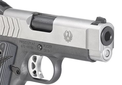 Ruger SR1911 Officer Style Centerfire Pistol Models