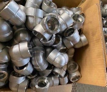 ASME B16 11 Fittings ANSI B16 11 Socket Weld Forged Threaded Elbow