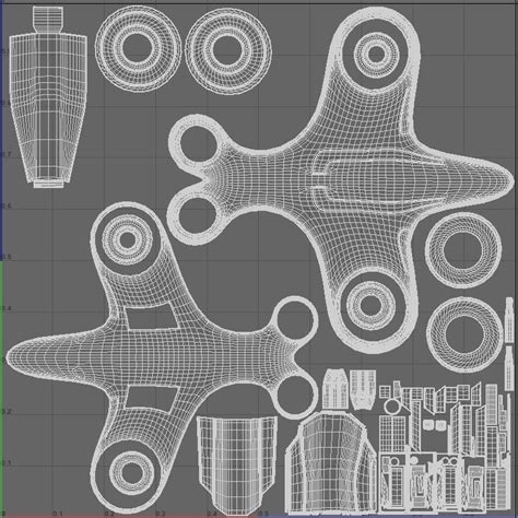 D Model Bladeless Military Drone Vr Ar Low Poly Cgtrader