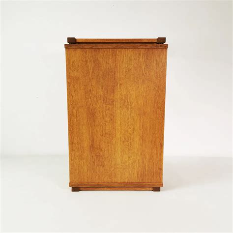 Szafka Stolik Mobilny Mid Century Dania Lata 60 Patyna Pl