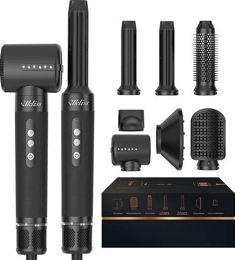 Airstyler Haarstyler 7 in 1 Warmluftbürste Set Mit 110000 U Min