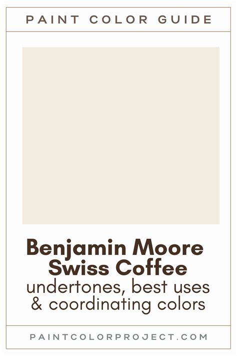 Benjamin Moore Swiss Coffee A Complete Color Review The Paint Color