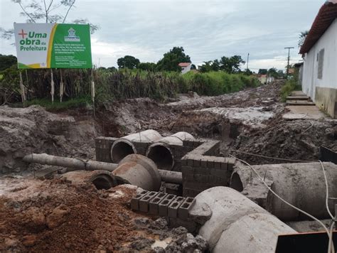 Obra De Galeria Na Rua Bento Rego Vai Facilitar Escoamento De Guas