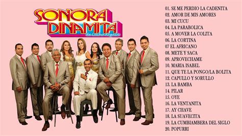 SONORA DINAMITA 20 Grandes Exitos Bailables YouTube
