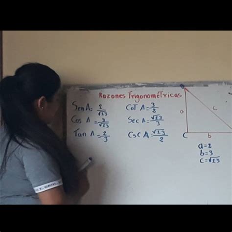 Cuáles son las 6 razones trigonométricas