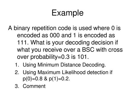 maximum likelihood detection ppt download