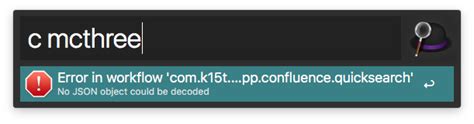 no json object could be decoded · issue 3 · skleinei alfred confluence · github