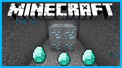 Minecraft DICAS 2 COMO ACHAR DIAMANTE FÁCIL LGames YouTube