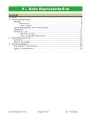 Images Sound Data Representation Pdf 2 Data Representation