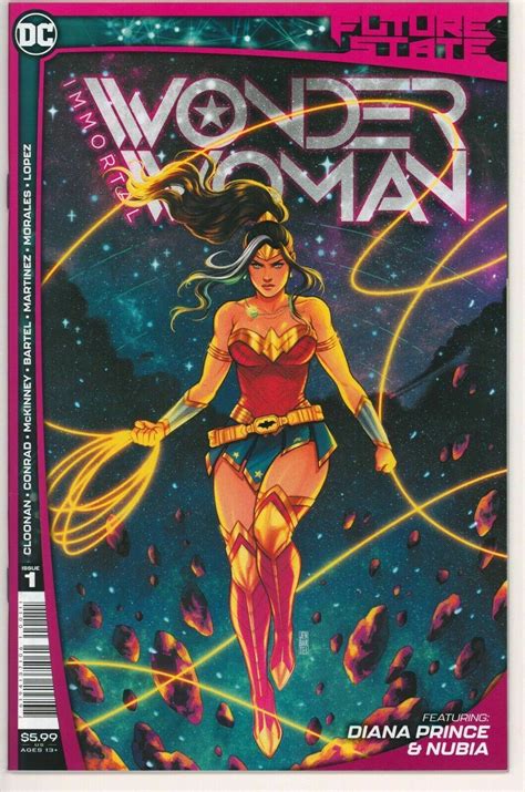 Future State Immortal Wonder Woman 1 Dc 2021 First Print Jen Bartel