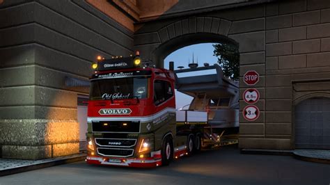 ETS2 1 46 MOD TEST VOLVO PENDRAGON MEGAMOD TRAILER DOLL VARIO