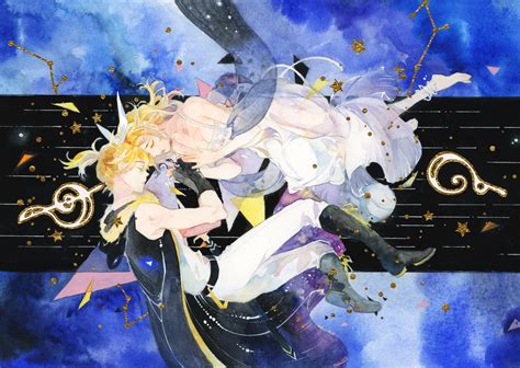 Kagamine Rin And Kagamine Len Vocaloid And More Drawn By Sundaetail
