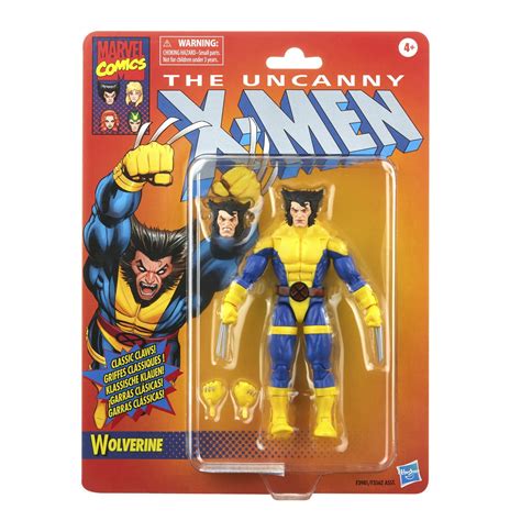 Marvel Legends X Men Retro Wave Wolverine Team Suit