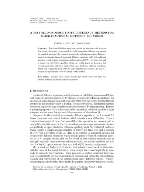 finite difference pdf numerical analysis differential equations