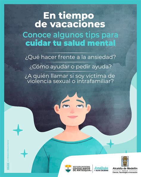 Tips Para Cuidar Tu Salud Mental En Vacaciones Colegio Mayor De Antioquia