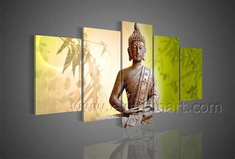 Modern Decora Canvas Art Buddhas Oil Painting BU 007 China Buddha