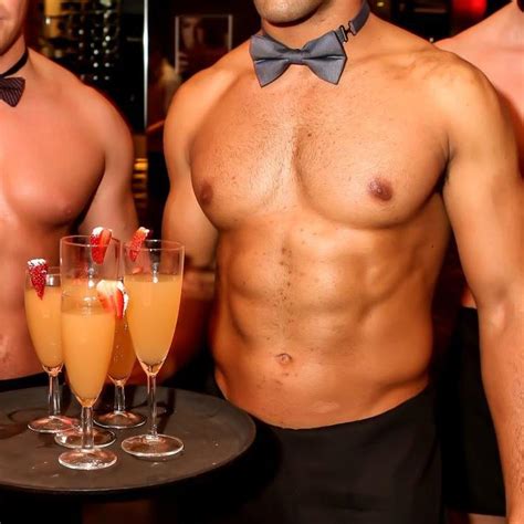 Serving Drinks My Buff Butlers