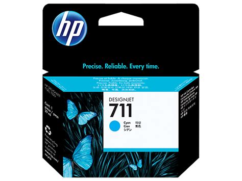 HP 711 29 Ml Cyan DesignJet Ink Cartridge CZ130A