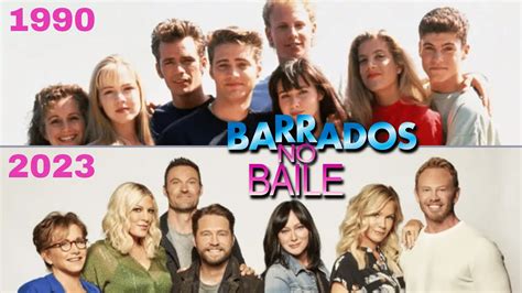 Como está o elenco da série BARRADOS NO BAILE Antes e Depois