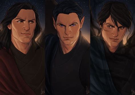 Cassian Rhys And Azriel Cassian And Azriel Literally Look Like How I