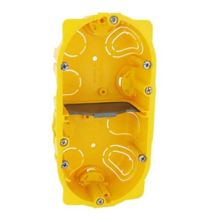 Legrand Boîte multiposte Batibox cloison sèche 2 postes 4 5 mod