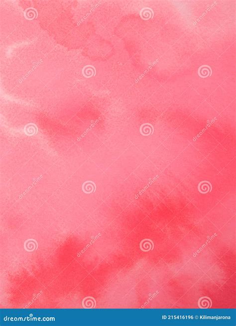 Pink Pastel Color Painted Stain Watercolor Abstract Background