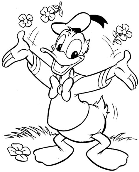 Donald Duck Malvorlagen DisneyMalvorlagen De