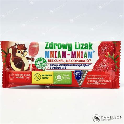 ZDROWY LIZAK witaminy i minerały smak TRUSKAWKA 10 sztuk STARPHARMA